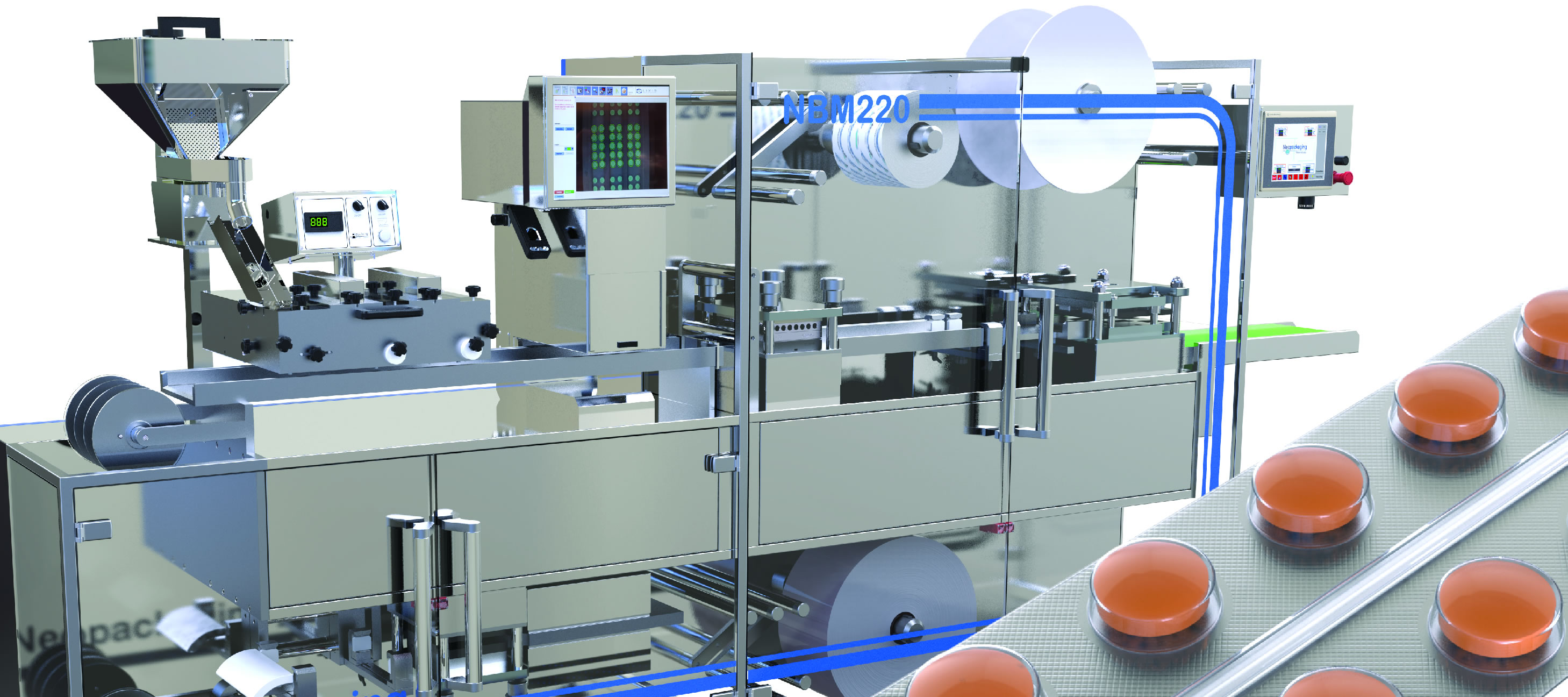 AUTOMATIC BLISTER MACHINES