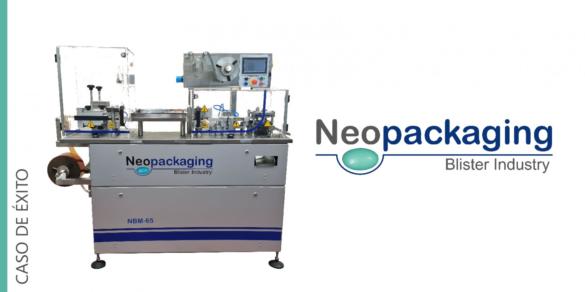 CASO DE ÉXITO: MÁQUINA BLISTERA PARA INVESTIGACIÓN Y DESARROLLO GALÉNICO